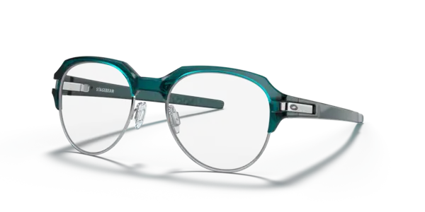 Oakley Stagebeam Eyeglasses In Polished Aurora - 50% Off